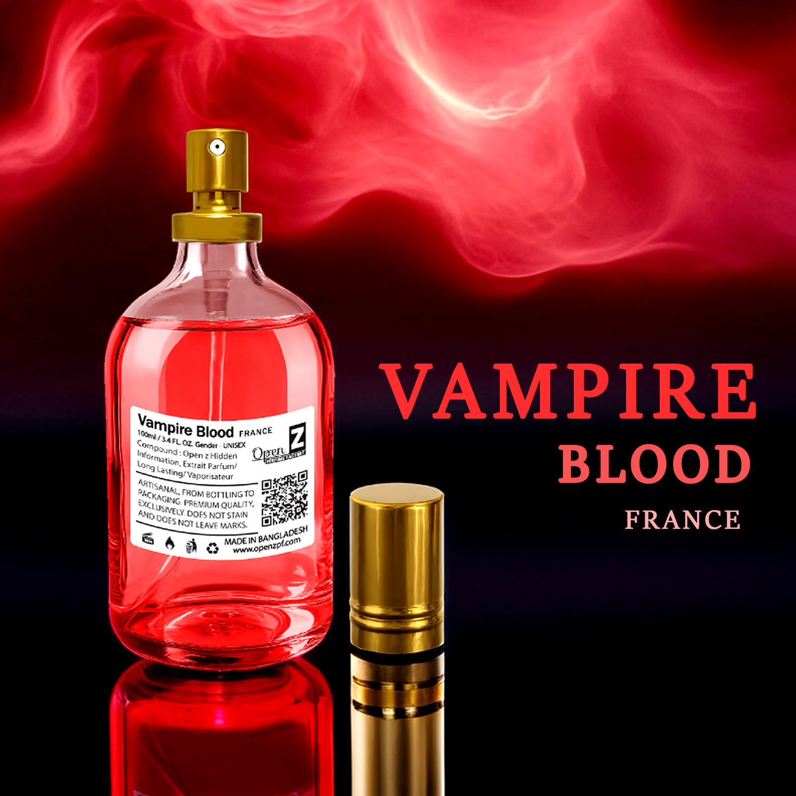 , Vampire Blood FRANCE 100ml – Long Lasting Perfume